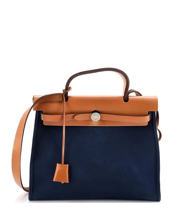 Hermès 31 Herbag Zip - Blue