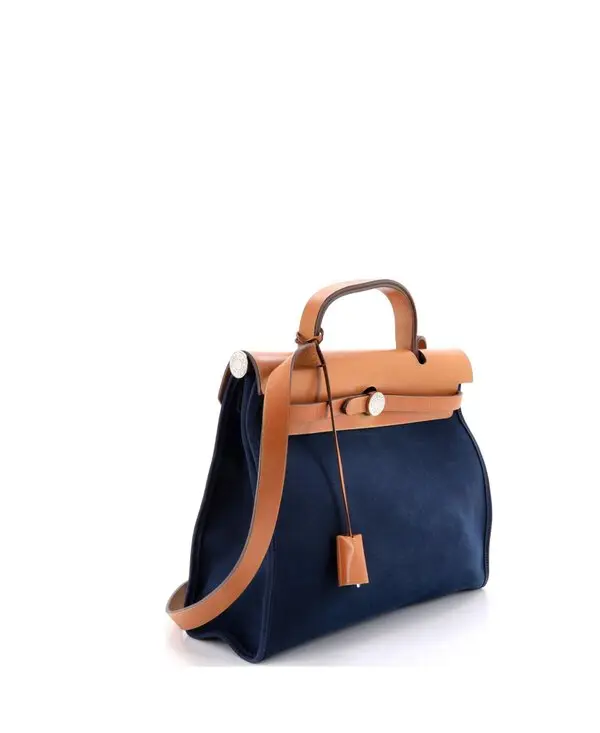 Hermès 31 Herbag Zip - Blue