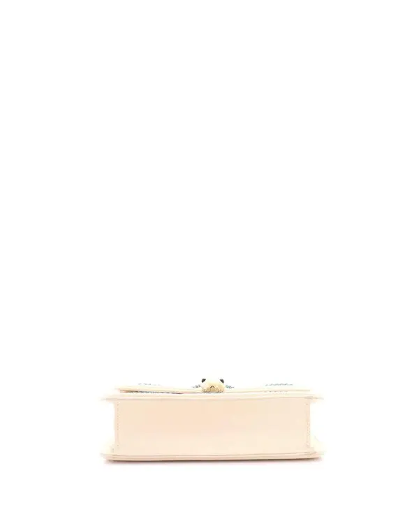 BVLGARI Small Serpenti Forever Shoulder Bag Whipstitched Leather