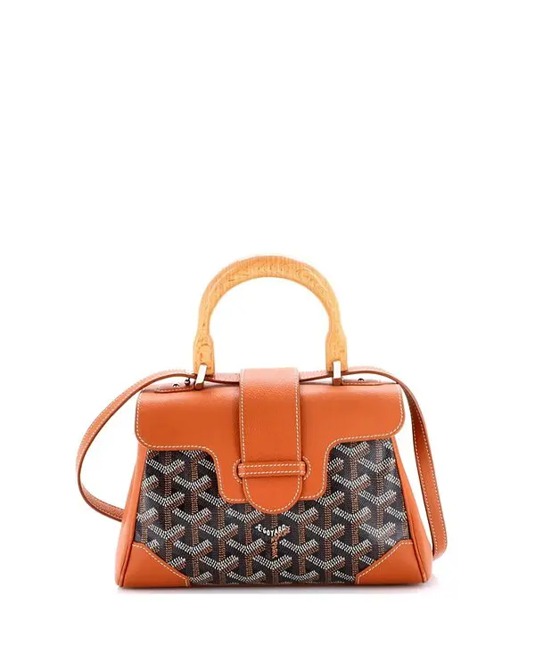 Goyard Saigon Top Handle Bag - Brown