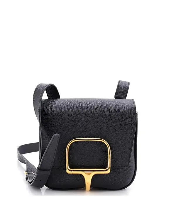 Hermès Della Cavalleria Shoulder Bag Epsom - Black
