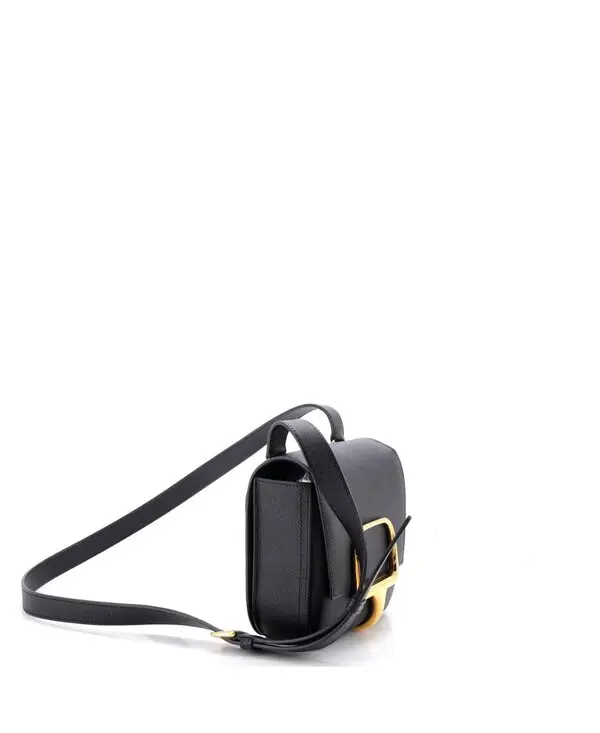 Hermès Della Cavalleria Shoulder Bag Epsom - Black