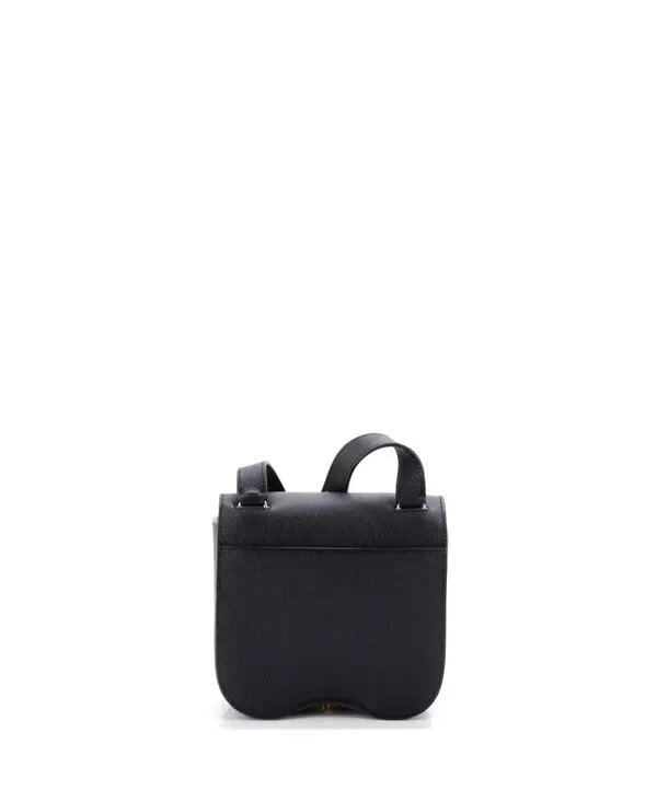 Hermès Della Cavalleria Shoulder Bag Epsom - Black