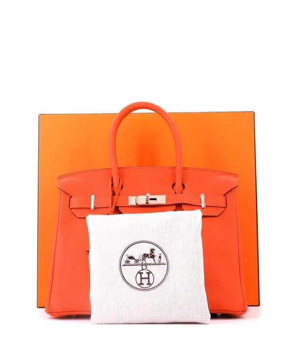 Hermès Birkin 30 Handbag - Feu