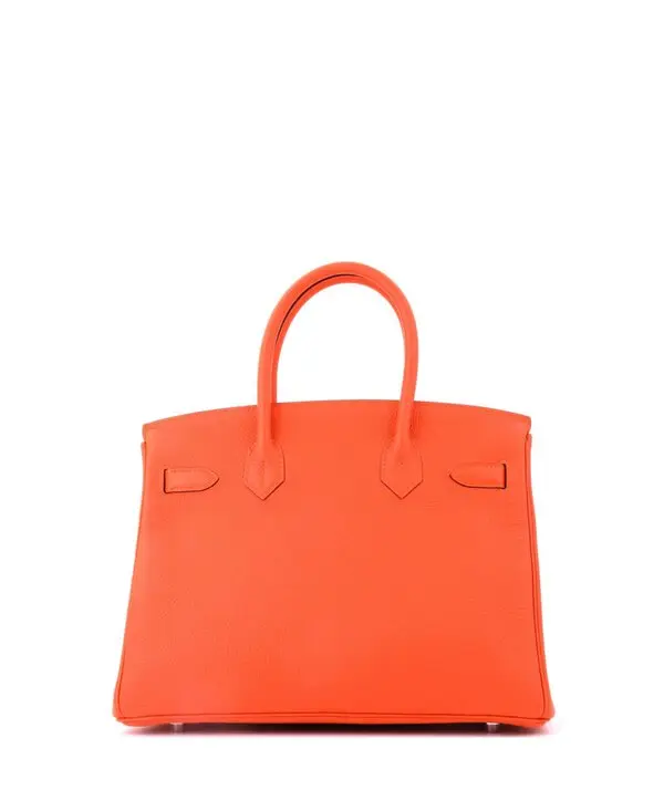 Hermès Birkin 30 Handbag - Feu