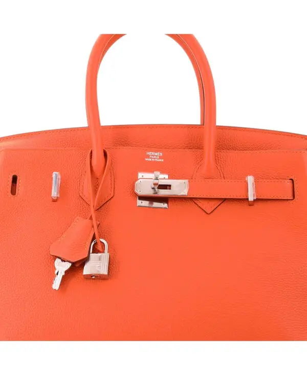 Hermès Birkin 30 Handbag - Feu