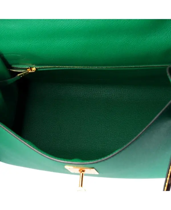 Hermès Kelly 28 Handbag - Vert Jade