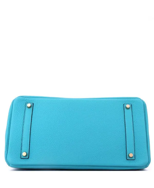Hermès Birkin 35 Handbag - Turquoise