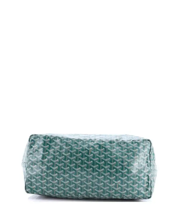 Goyard Gm Saint Louis Tote Coated Canvas - Green