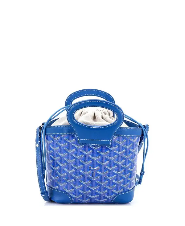 Goyard Beluga Bag Coated Canvas - Blue