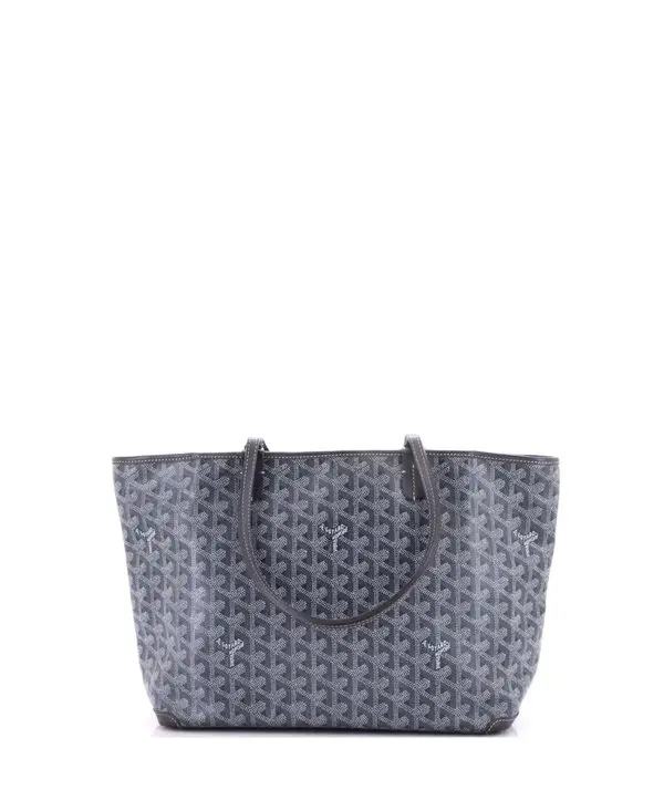 Goyard Pm Artois Tote Coated Canvas - Gray