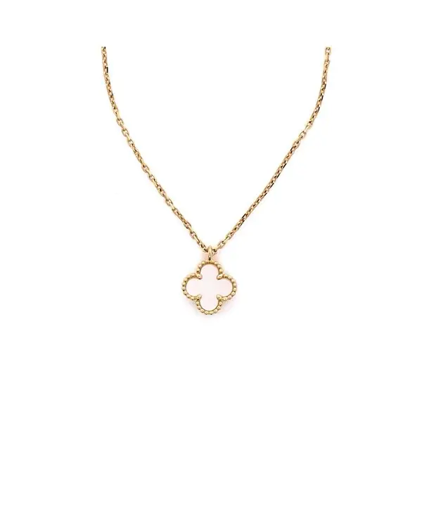 VAN CLEEF & ARPELS Sweet Alhambra Pendant Necklace - Gold