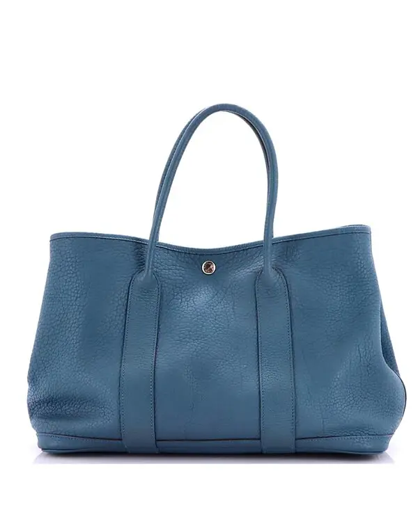 Hermès 36 Garden Party Tote - Blue