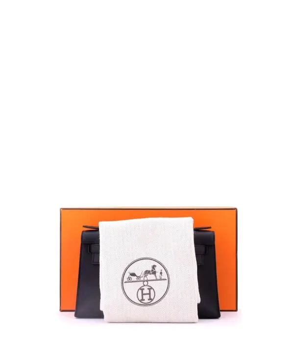 Hermès Kelly Pochette Swift - Black