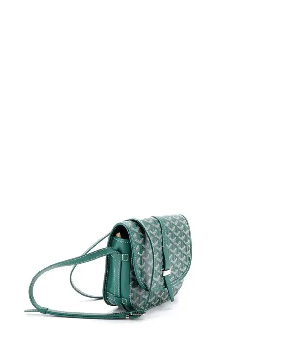 Goyard Pm Belvedere Ii Messenger Bag Coated Canvas - Green