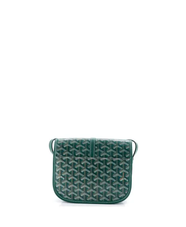 Goyard Pm Belvedere Ii Messenger Bag Coated Canvas - Green