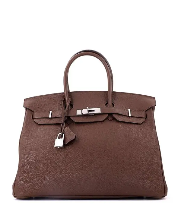 Hermès Birkin 35 Handbag - Brulee