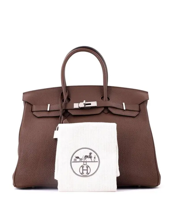 Hermès Birkin 35 Handbag - Brulee