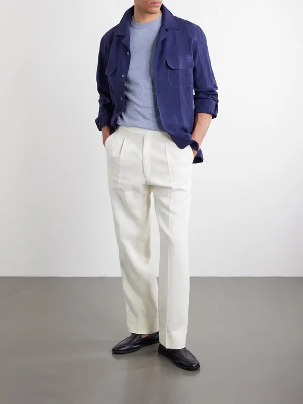 Thom Sweeney Linen Shirt