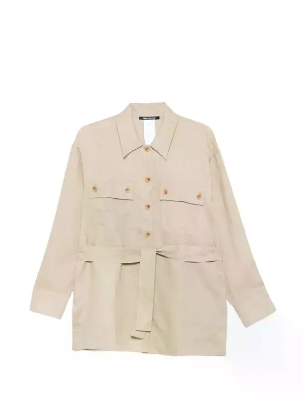 PENNYBLACK Belted Button-up Shirt