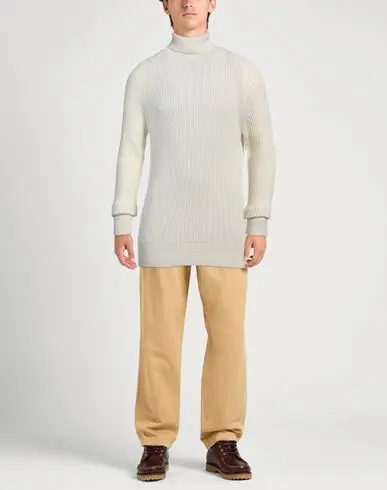 ZANONE Virgin Wool Ribbed Knit Turtleneck