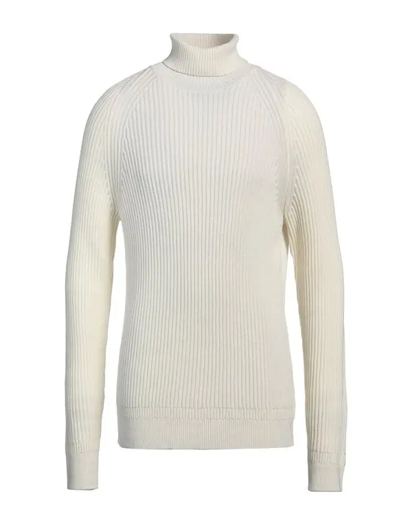 ZANONE Virgin Wool Ribbed Knit Turtleneck