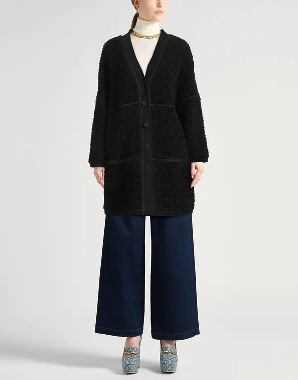 Giorgio Armani Cardigan In Virgin Wool And Polyamide