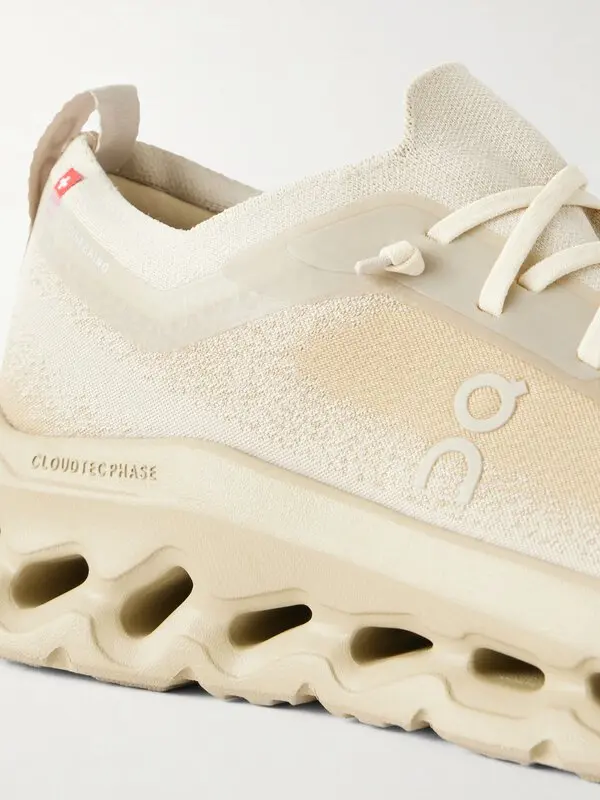 On Cloudtilt Moon Stretch Recycled-knit Sneakers