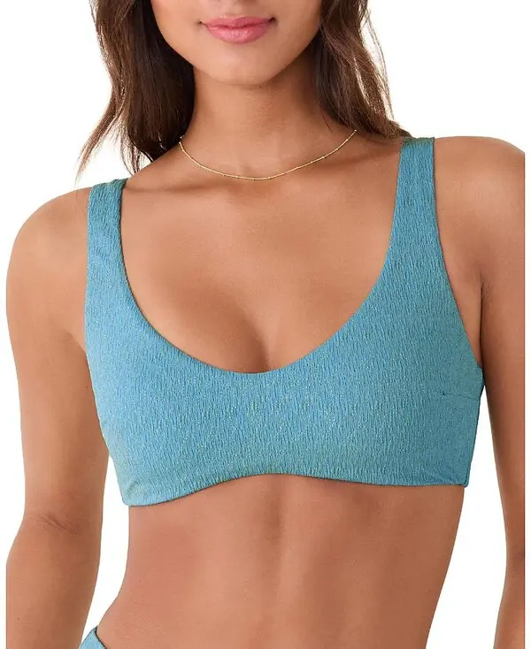 ANDIE Delray Scoop Neck Bikini Top - Serene
