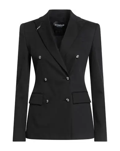 DONDUP Blazer In Modal, Cotton, And Elastane - Black