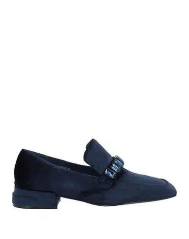 JEANNOT Velvet Loafers With Appliqués And Crystals