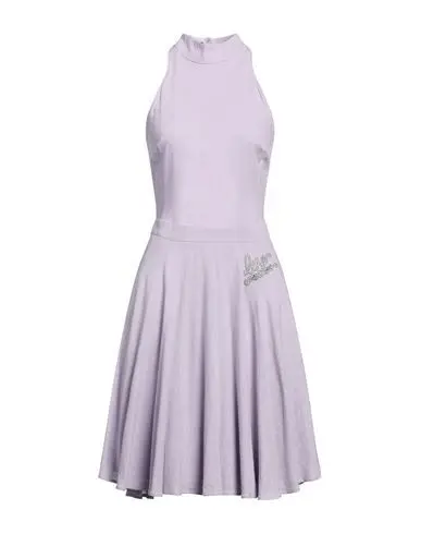 Moschino Midi Dress Mauve Size Viscose, Linen - Purple