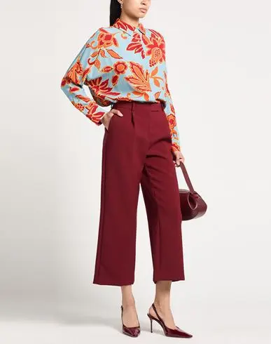 SEMICOUTURE Floral Print Crepe Shirt