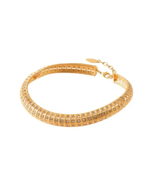 SONIA PETROFF Lobster Vibe Crystal-embellished Necklace