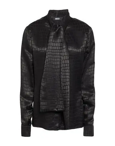 Versace Shirt Viscose, Silk - Black
