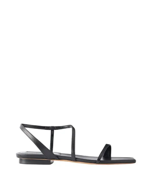 EMME PARSONS Delice Leather Sandals - Black