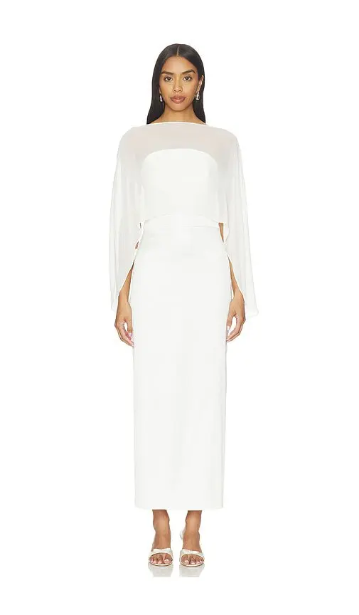 Amanda Uprichard Berkshire Midi Dress - Ivory