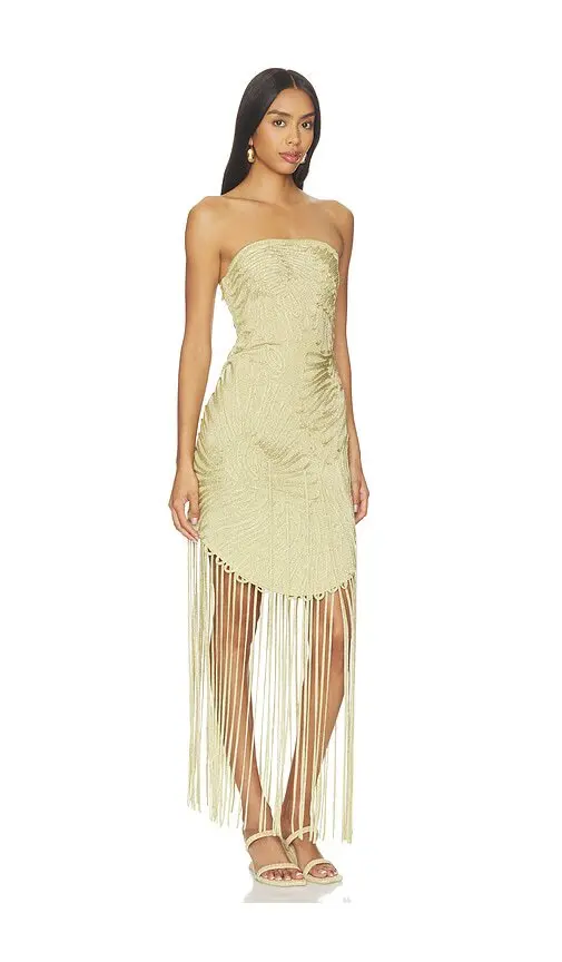 strapless open back dress FREYA GOWN main image 0