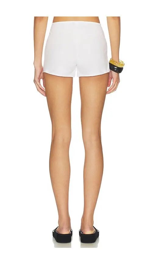 SKIMS Classic Cotton Cover-ups Short - Snow