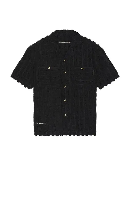 Andersson Bell Kenley Knitted Open Collar Shirt