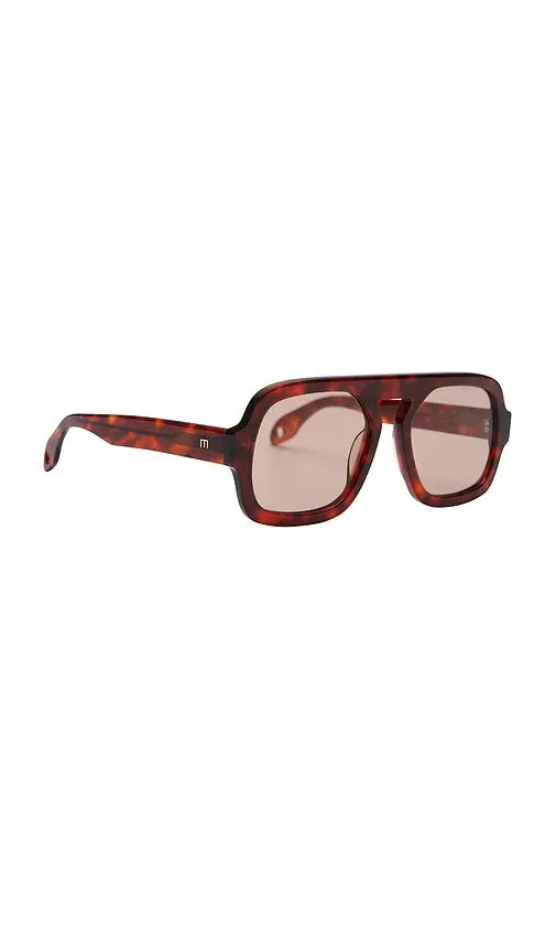 ELISA JOHNSON Jane Sunglasses - Red Tortoise