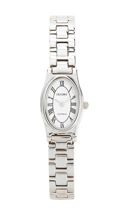 CENDRE Emmeline Watch In Metallic - Silver