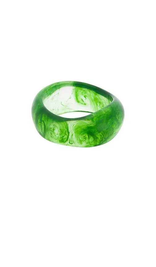 PETIT MOMENTS Resin Cuff - Green