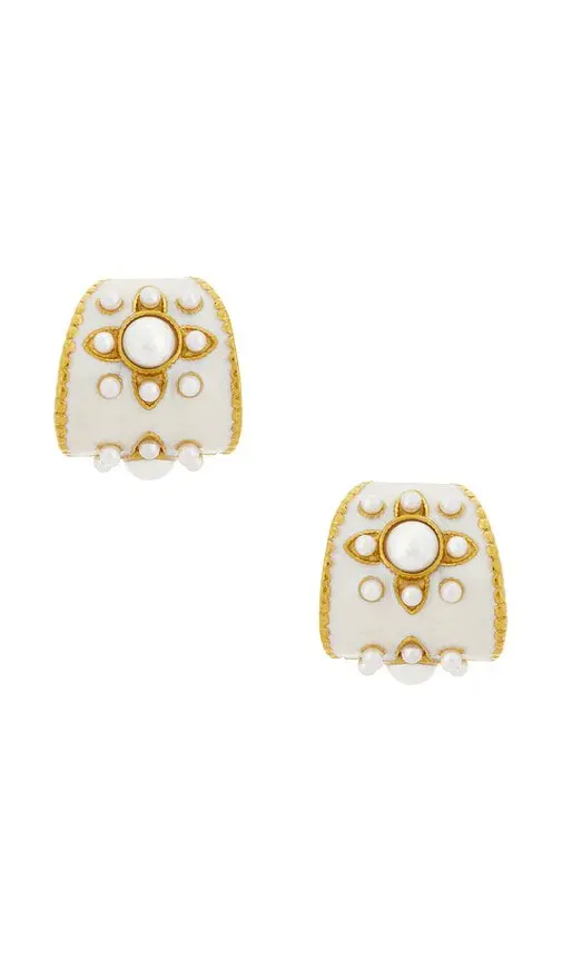 PETIT MOMENTS Daisy Earrings - Waterproof & Gold