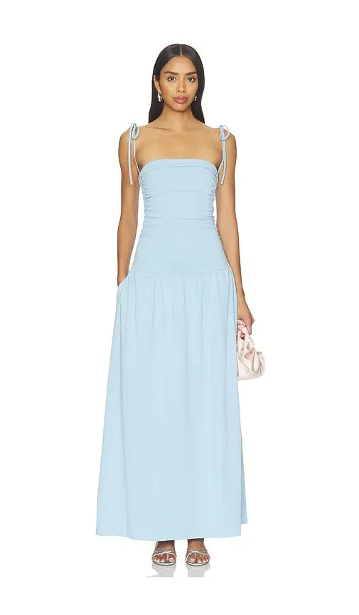 ALL THE WAYS Orelia Maxi Dress - Baby Blue