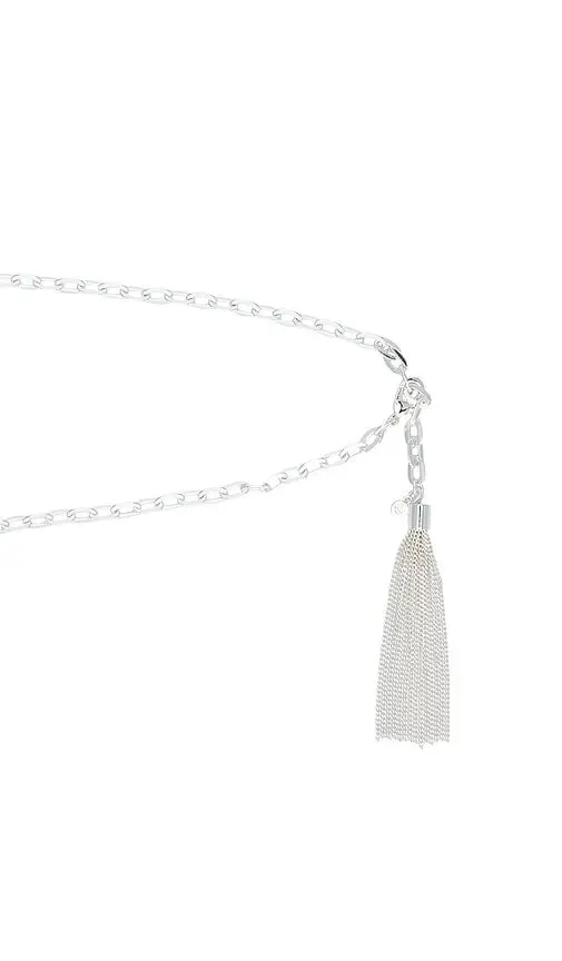 Ettika Tassel Chain Belt