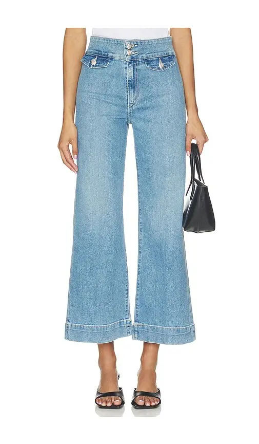 Joe's Jeans The Ellia Wide Leg Ankle Jeans - Attraction