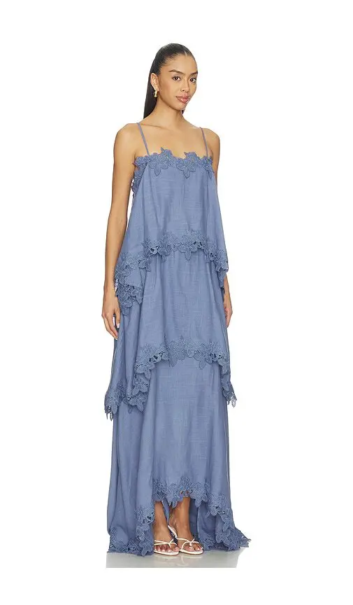 princess polly baby blue dress Elliatt main image 0