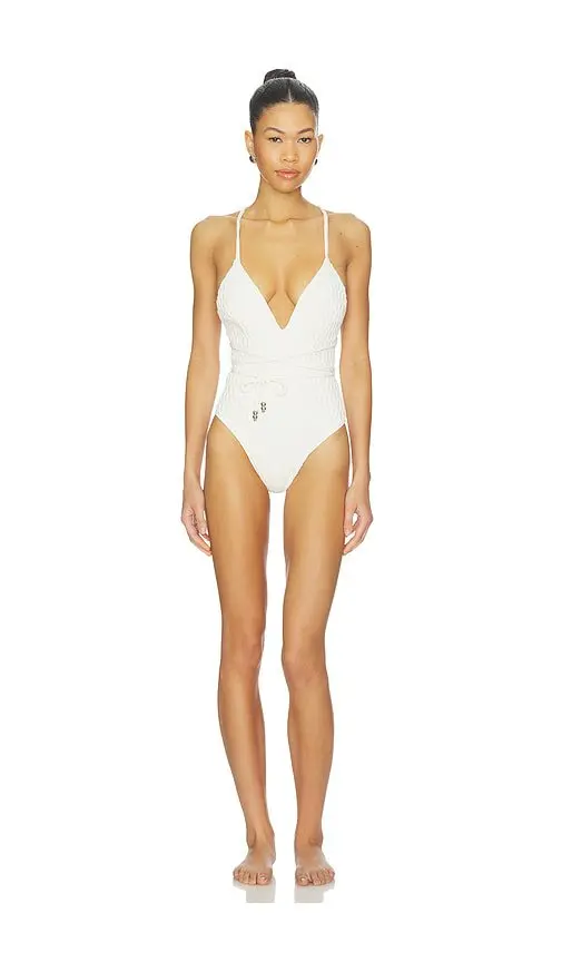 Devon Windsor Felix One Piece - Ecru