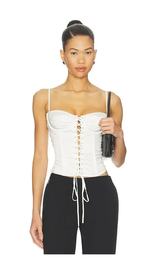 Miaou Emilia Corset - White